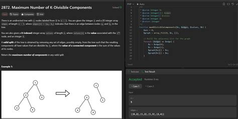 2872 Maximum Number Of K Divisible Components Dev Community
