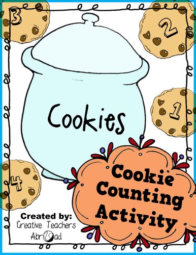 Cookie Counting Activity Printable Teaching Resources
