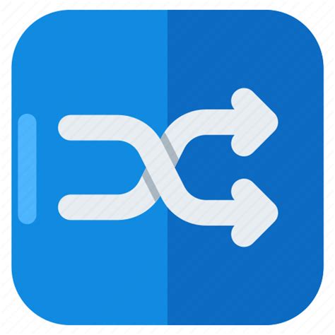 Directional Arrows Navigational Arrows Arrowheads Pointing Arrows Shuffle Arrows Icon