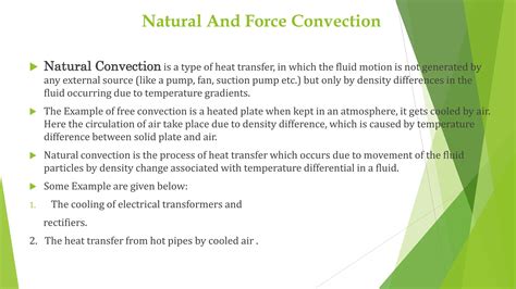 Heat And Mass Transfer Of Convection Heat Transferppt