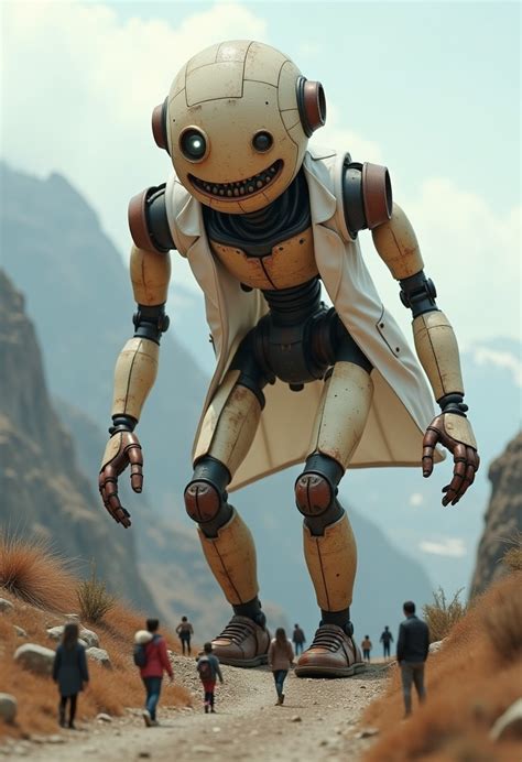 Female Robot In Science Lab Scene Stable Diffusion Online