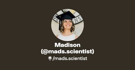 Madison Mads Scientist Instagram Linktree