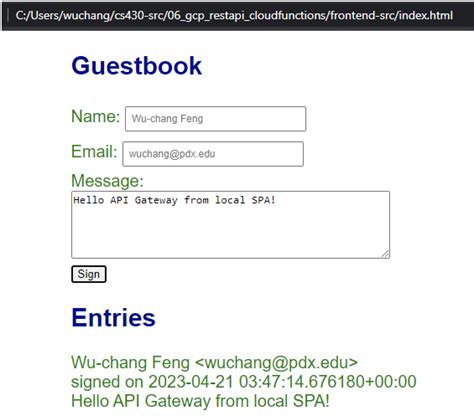 082g Cloud Functions Api Gateway Guestbook