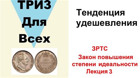 Лекция 3. Закон повышения степени идеальности. Тенденция удешевления ...