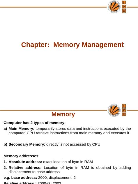 Memory Management Unit 5 Pdf