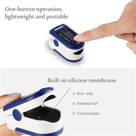 Health Home Fingertip Pulse Oximeter Portable Puls Grandado