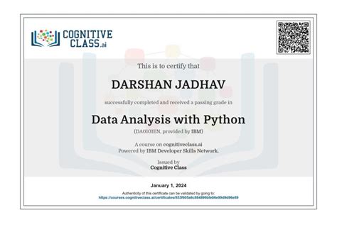 darshan jadhav on linkedin data dataanalytics python certification certificationcomplete…