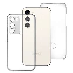 Funda Doble Samsung Galaxy S Silicona Transparente Delantera Y Trasera