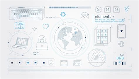 Premium Vector Set Of Infographic Elements About Internet Communication And Global Network