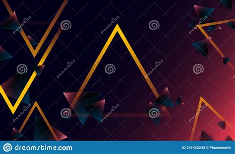 Abstract Dark Purple Background Vector Overlap Layer Stock Vector