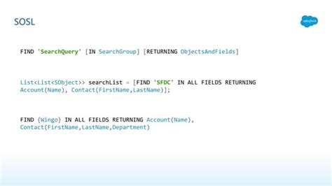 Soql And Sosl For Admins Pptx Databases Computer Software And Applications
