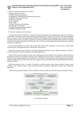 SURVEY ON BIG DATA PROCESSING USING HADOOP MAP REDUCE PDF