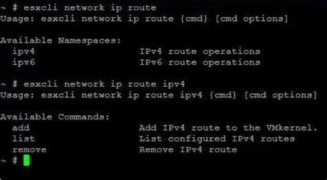 Esxi Networking Commands Part 3 Vmware Addicted