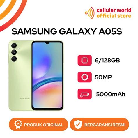 Jual Samsung Galaxy A05S 6 128GB Garansi Resmi Shopee Indonesia