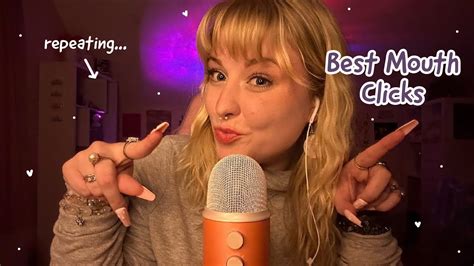 ASMR Repeating My Intro and Outro! Mouth Sounds, Clicky Trigger Words, and Hand Movements 💤 ...
