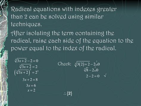 PPT Radical Functions And Equations PowerPoint Presentation Free Download ID
