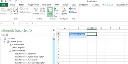 From The Microsoft Dynamics AX Blogs Excel Add In AX Collaboration With Yammer Linq To AX