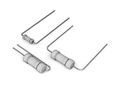 electronic component 02 3d model cgtrader