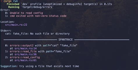 Rust中错误处理——libs · 主页