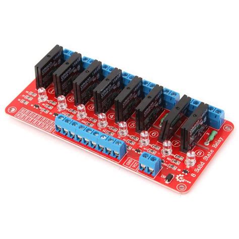 Us1560 Eight Way Solid State Relay Module For Arduino Arduino
