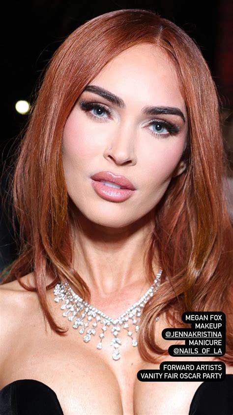 Megan Fox Sexy Cleavage Revealing Dress Vanity Fair Party Hot Celebs Home