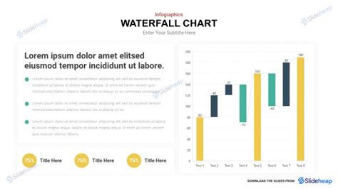 Waterfall Chart Template SlideHeap