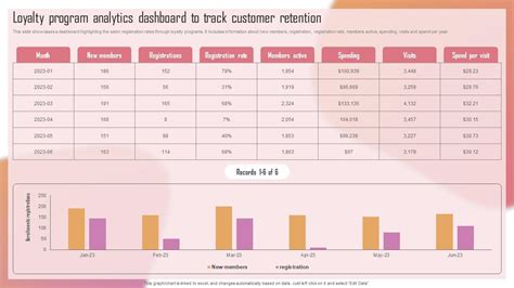 Customizing The Salon Experience Loyalty Program Analytics Dashboard To