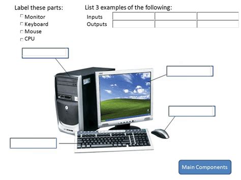 39 label the parts of the computer system