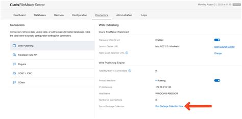 How To Run Java Garbage Collection In Claris Filemaker