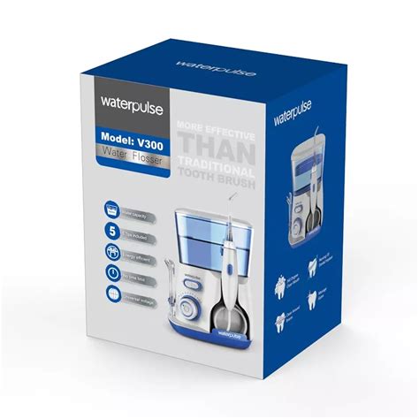 Irrigador bucal Waterpulse V300 blue 100V/240V | León Import