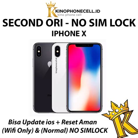 Jual Ip X Second Inter Normal 64gb 256gb Second Bekas Fulset Shopee