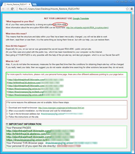 Rsa 4096 Ransomware Virus Removal And Decrypter Myspybot