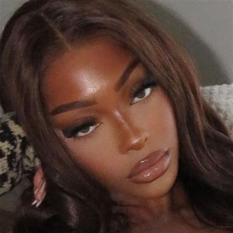 Brown Makeup Dark Skin Brown Baddie Makeup Brown Makeup Black Women