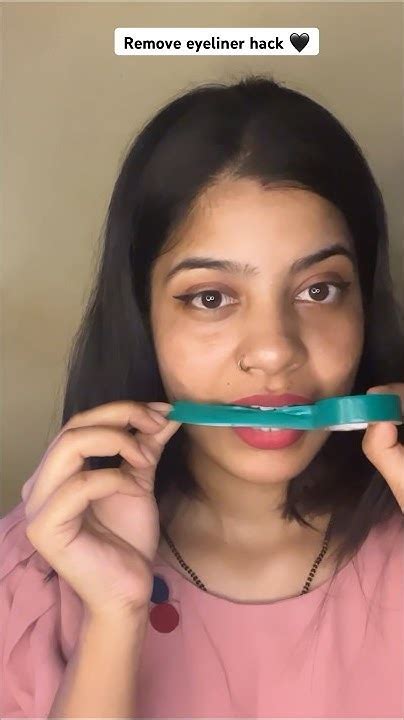 Eyeliner Hack Youtubeshorts Makeup Makeuptutorial Sbscribenow