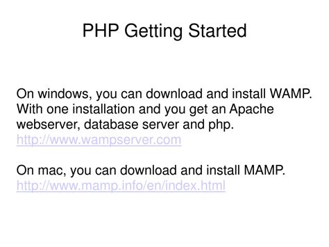 PPT PHP Introduction Learn About PHP And MySQL Basics PowerPoint Presentation ID
