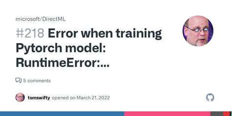 Error When Training Pytorch Model RuntimeError M Device CreateOperator OpDesc IID PPV ARGS