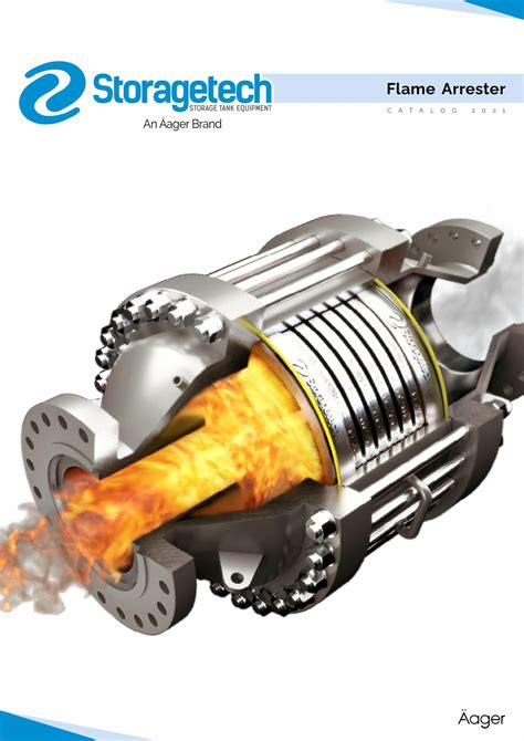 Pressure Vacuum Relief Valve with Flame Arrestor - Flame Arresters And Explosion Protection ...