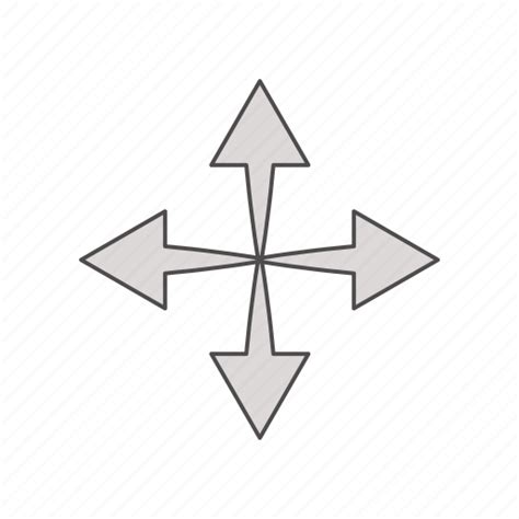 arrow arrows cursor direction move icon download on iconfinder