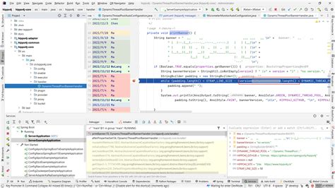 re handler dynamicthreadpoolbannerhandler printbanner