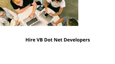 PPT Hire VB Dot Net Developers PowerPoint Presentation Free Download ID 11138588