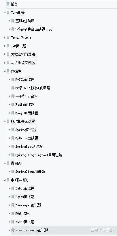 内卷把我逼成了 扫地僧”把github上所有java面试题都整理了一遍，足足24w字！ 知乎