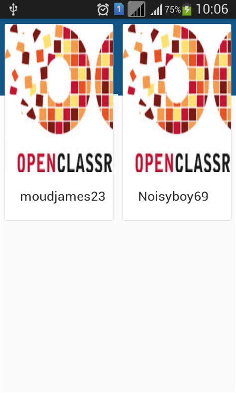 Résolu Android Une Recyclerview Dans Un Viewpager Par Moudjames Page 1 Openclassrooms