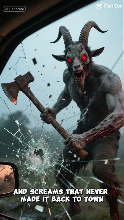 “the Goatman Of Maryland 🐐💀 Terrifying Urban Legend That Still Haunts