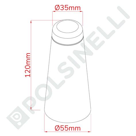 Red Polylaminate Capsule 25 Pcs Wine Polsinelli Enologia