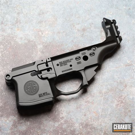 Graphite Black Sig Mpx Lower Cerakote