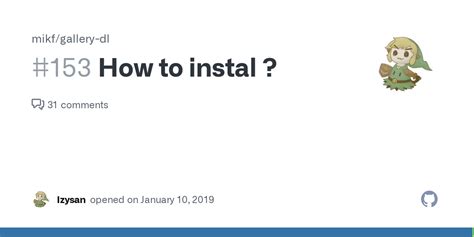 how to instal · issue 153 · mikf gallery dl · github