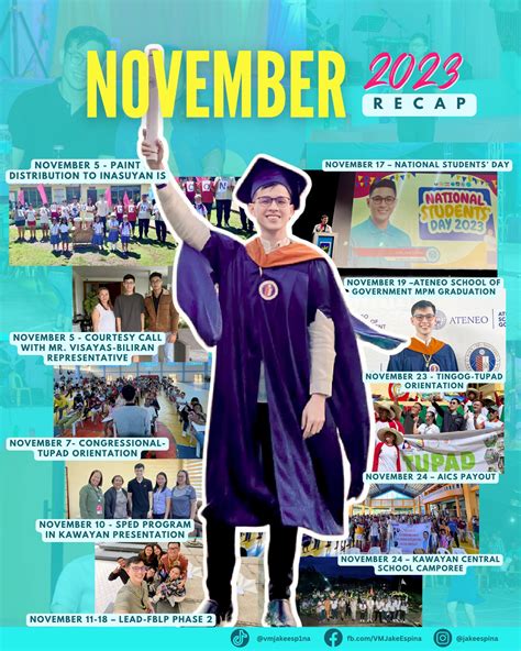 November 2023 Recap November Vice Mayor Jake Espina