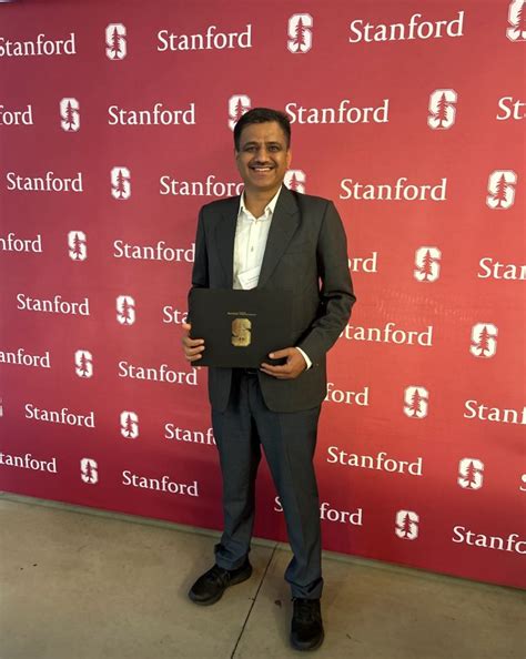 Visited Stanford Campus For The Connected Event Attending The Awarding