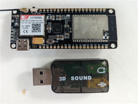 Is It Possible To Connect A Esp32 Gsm Modul With A Soundcard R Esp32