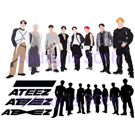 Ateez Logo Desktop Ateez Logo Pcetsk